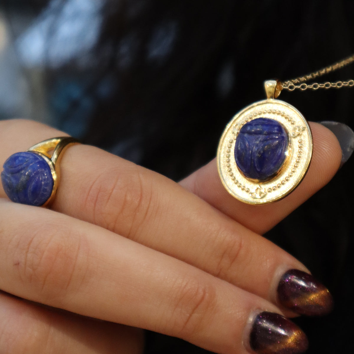 Scarab Pendant– Alexandra-Rae.com